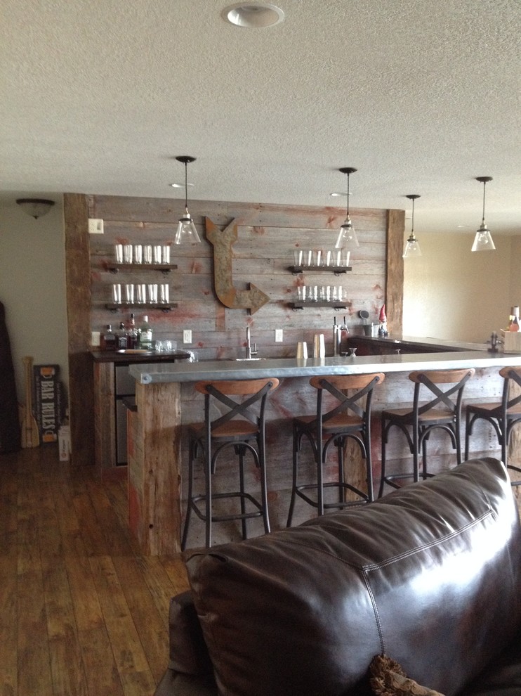 Rustic Bar - Rustic - Home Bar - Chicago - by Kyle Slack | Houzz