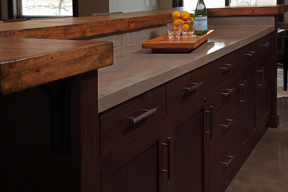 Rustic Contemporary - Rustic - Home Bar - Minneapolis - by Jkath Design ...
