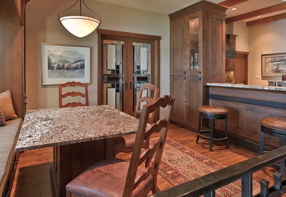 Rustic Retreat - Rustic - Home Bar - Seattle - by MacPherson ...