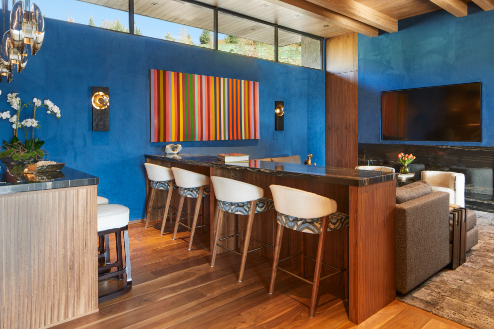 Serenity Preserve - Contemporary - Home Bar - Denver - by Rutgers ...