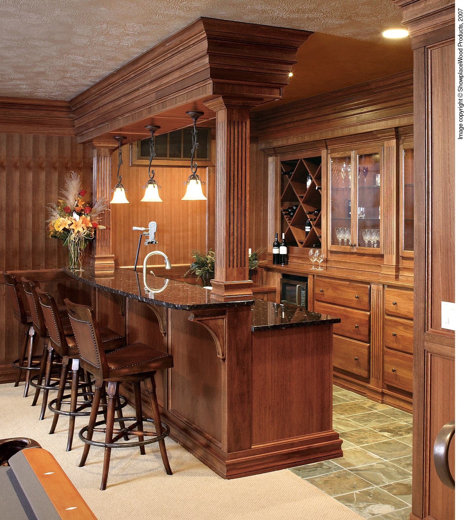 Rec Room Bar Plans