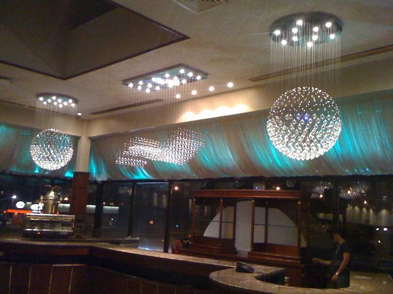 Sphere & wave chandeliers - Modern - Home Bar - Other - by Premiere ...