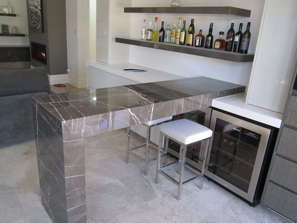 Stone Bench Tops - Home Bar - Adelaide - by EMR Marble & Granite Pty ...