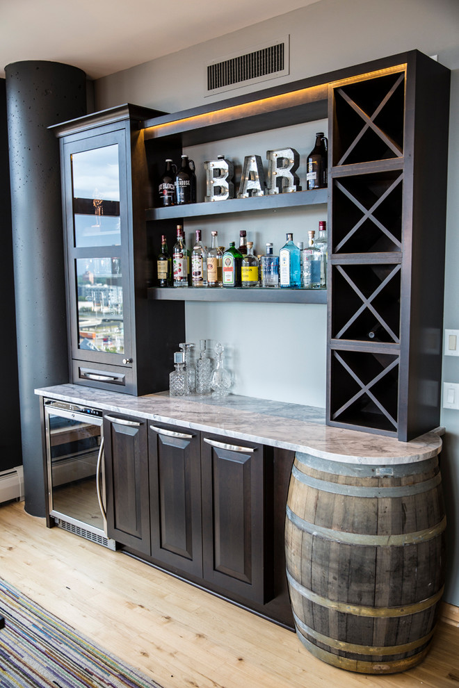 Stonebridge Lofts - Contemporary - Home Bar - Minneapolis - by Quinn ...
