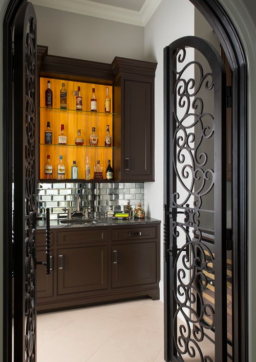 58+ Bar Backsplash ( ELEGANT & STYLISH ) - Home Bar Tile Designs