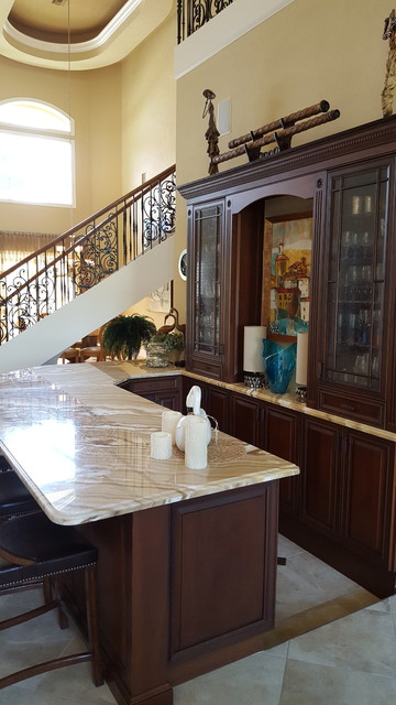 Sunken Bar - Méditerranéen - Bar de Salon - Miami - par Lundstrom ...