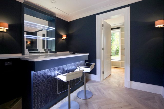 Surrey Mansion - Contemporain - Bar de Salon - Autres périmètres - par ...