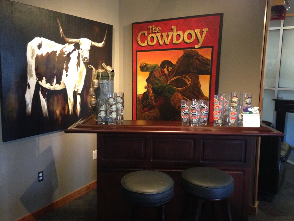 Texas Bar - Southwestern - Home Bar - Houston - by Billiard Factory | Houzz