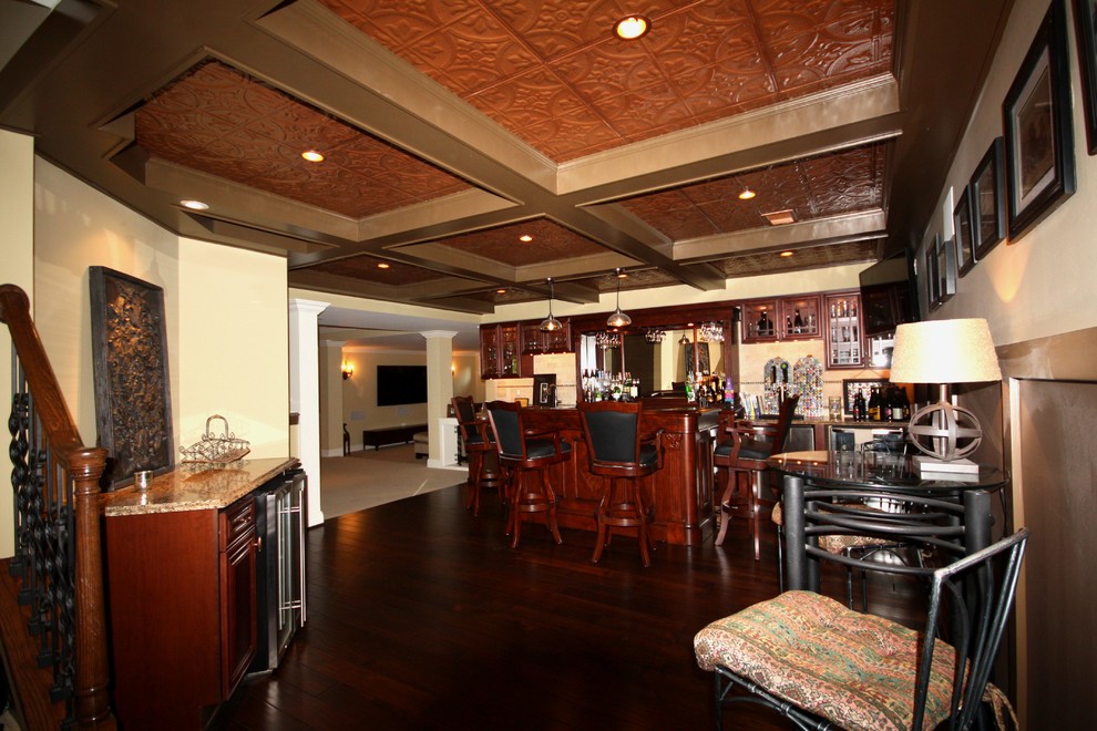 The Ultimate Man-Cave - Rustic - Home Bar - DC Metro - by KBF by Audi ...