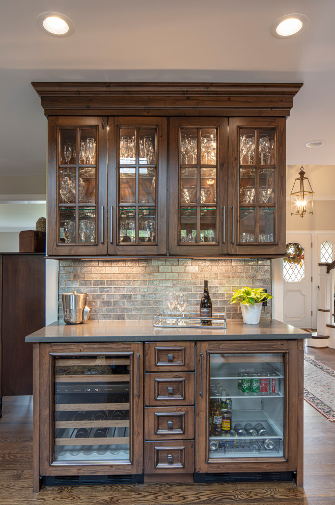 Town and Country Kitchen and Bar area - Home Bar - St Louis - by ...