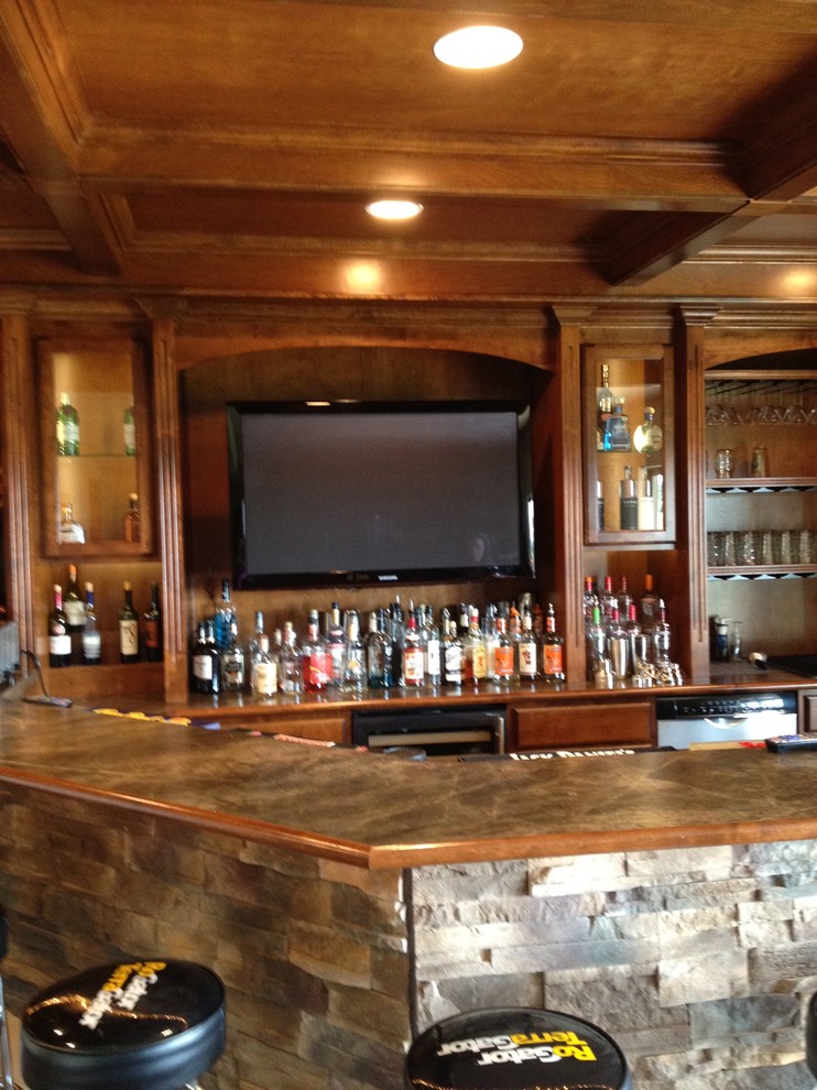 Traditional Home Bar - Traditional - Home Bar - Cedar Rapids - by 929 ...