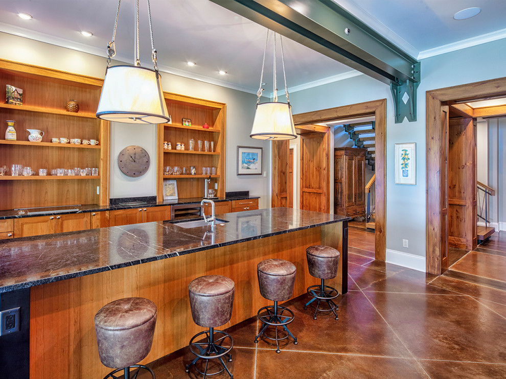 Traditional Overlook - Traditional - Home Bar - New York - by lisa ...