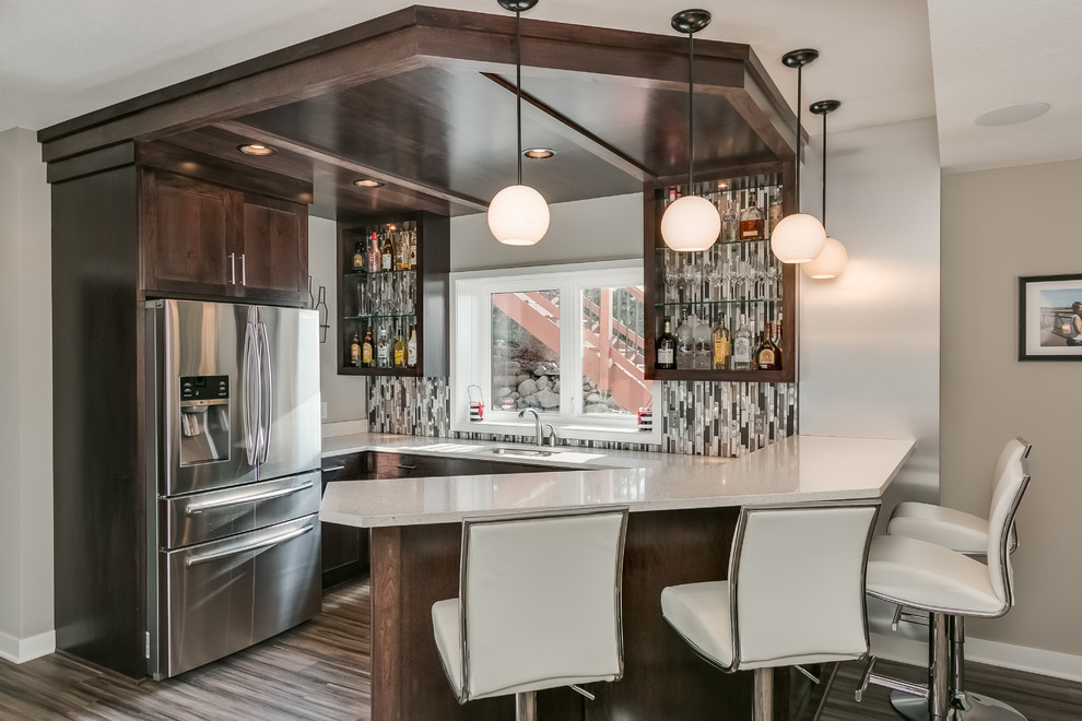 Transitional Home Bar - Transitional - Home Bar - Minneapolis | Houzz