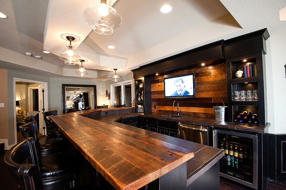 Transitional Home Bar - Transitional - Home Bar - Minneapolis | Houzz