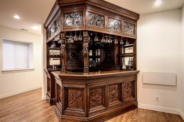 Tucked Away Traditional - Traditional - Home Bar - Raleigh - by ...