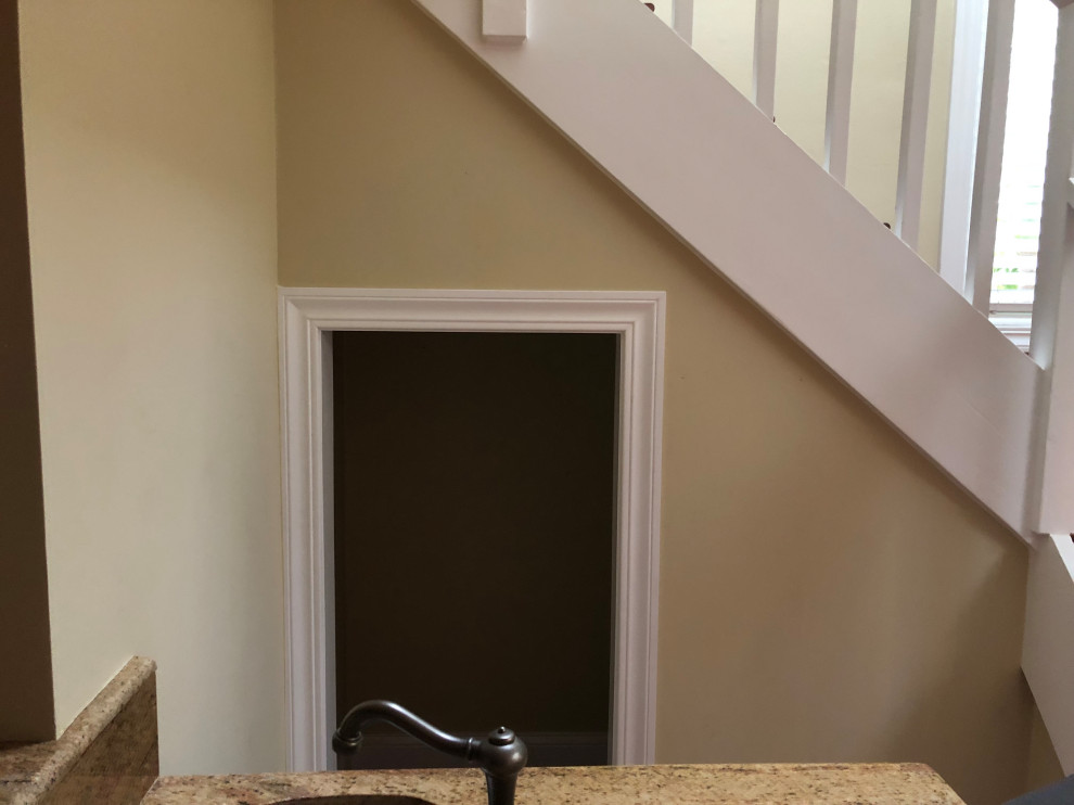 Understairs bar renovation - Beach Style - Home Bar - Orange County | Houzz