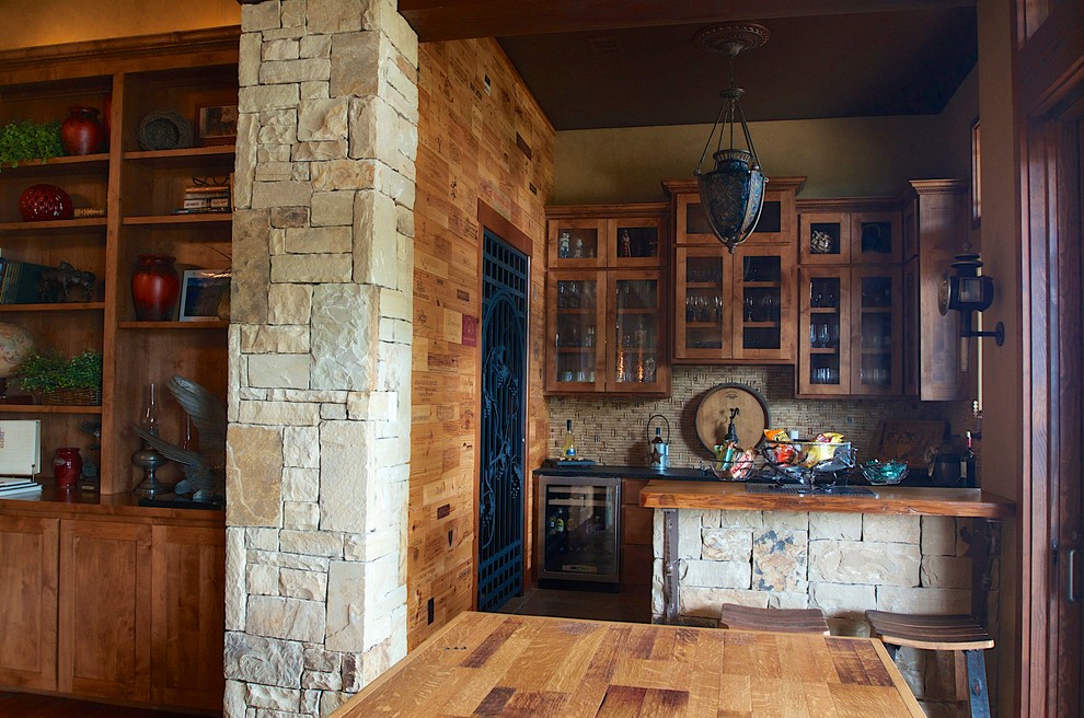 Uvalde Ranch House - Rustic - Home Bar - Austin - by A-Design By ...