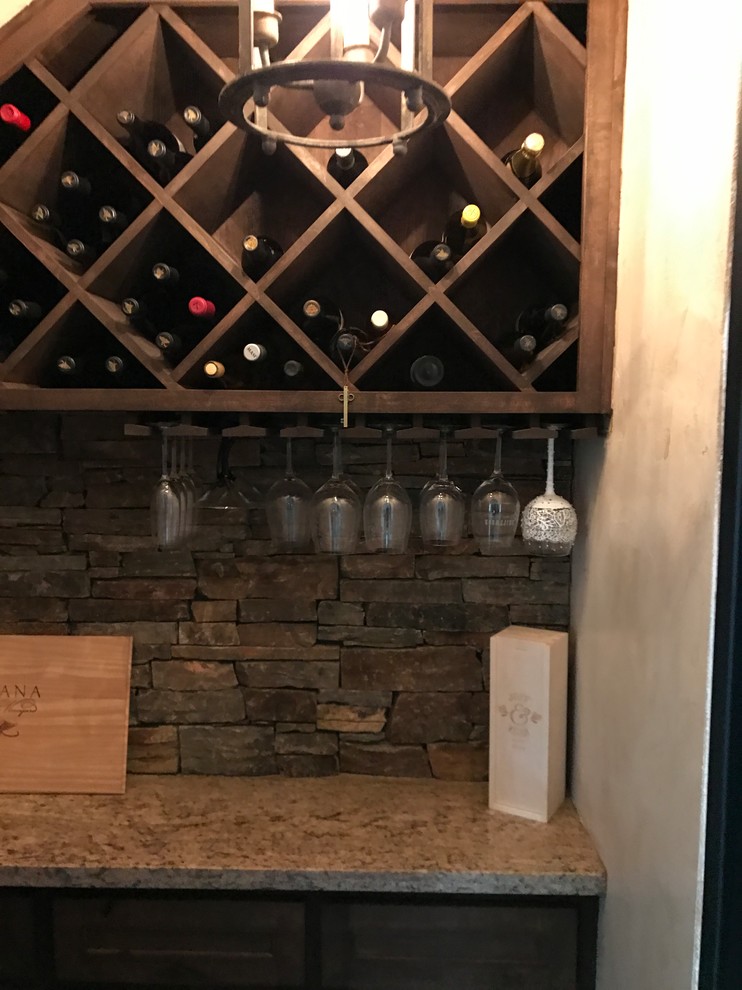 Woodlands Wine Grotto - Traditional - Home Bar - Houston - by Trust ...