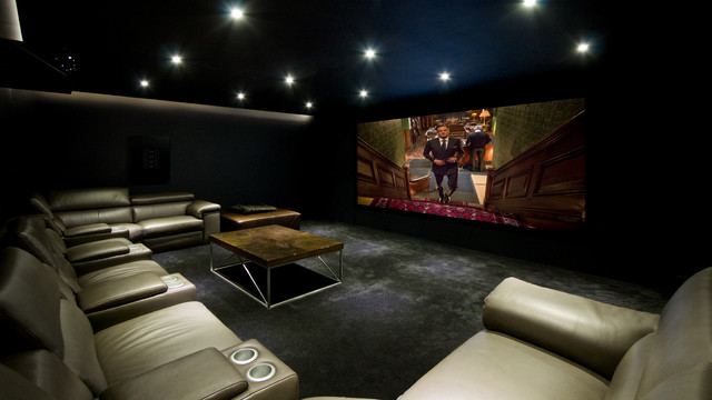Home Cinema Room Derby - Moderne - Salle de Cinéma - Londres - par ...