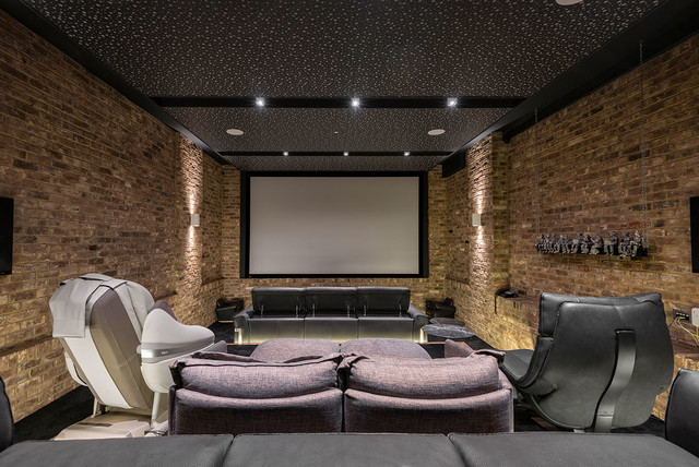 The Cube - Contemporary - Home Cinema - London - by Such Designs | Houzz UK