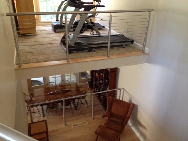 Bakersfield CA Round Stainless Post and Rail with Stainless Cable ...