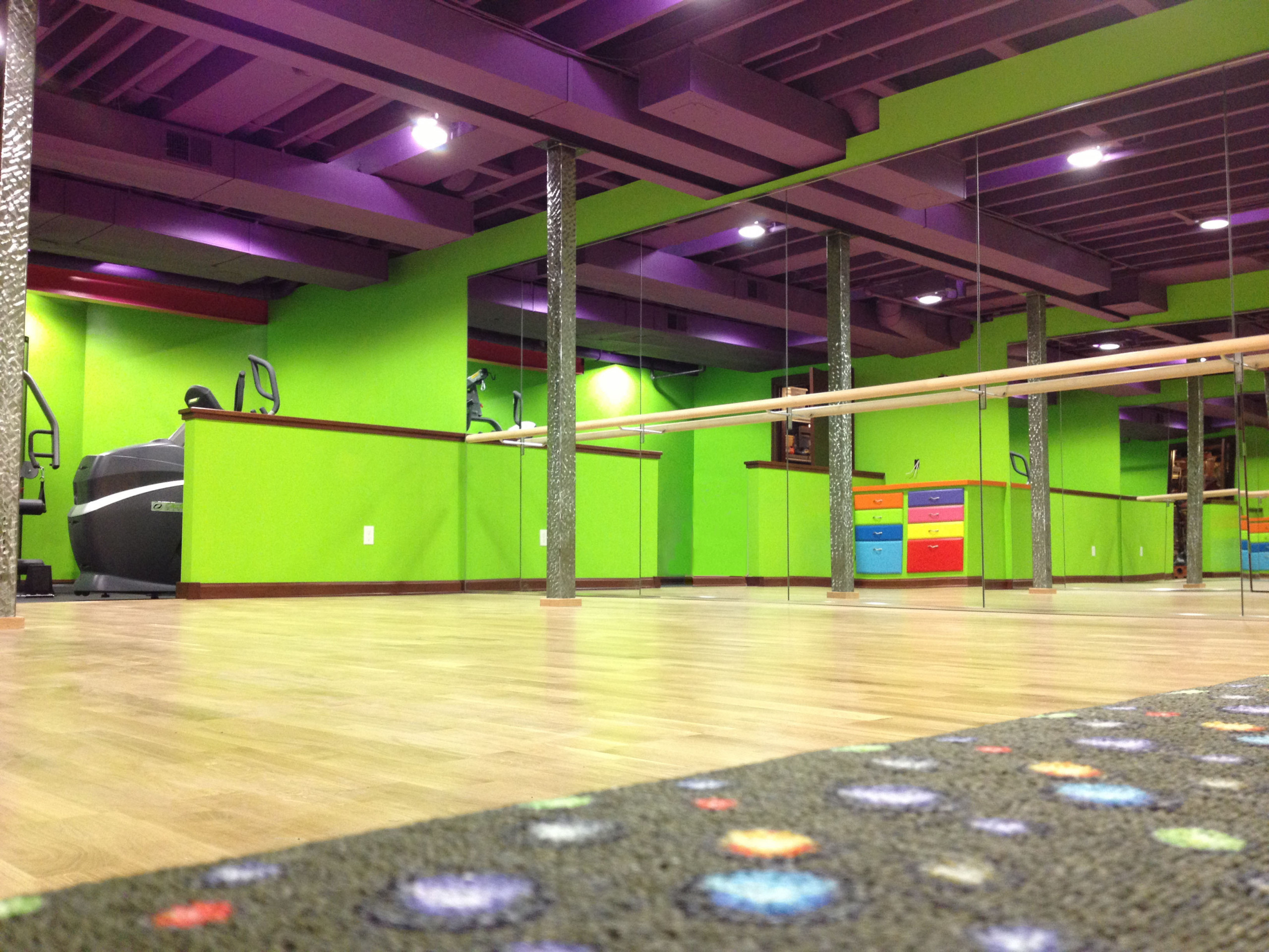 Purple Home Gym Ideas