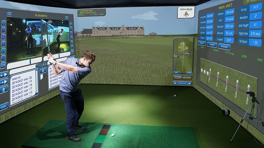 Custom Indoor Golf Rooms - Modern - Home Gym - Phoenix - by Indoor Golf ...
