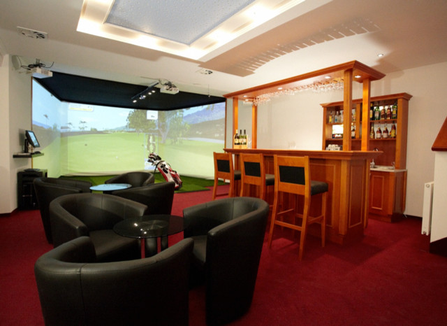 Custom Indoor Golf Rooms - Contemporary - Home Gym - Phoenix - by ...