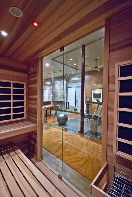 Custom Infrared Sauna - Transitional - Home Gym - Phoenix - by Heritage ...