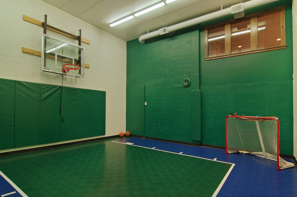 Great Neighborhood Homes - Traditional - Home Gym - Minneapolis - by ...