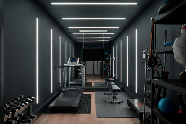 Hampstead Extension and Renovation - Contemporary - Home Gym - London ...