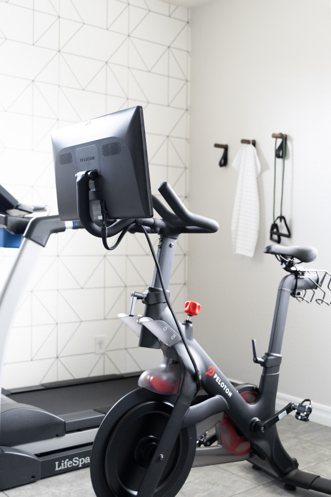 Home Gym and Office - Modern - Home Gym - Phoenix - by ICONIC by ...