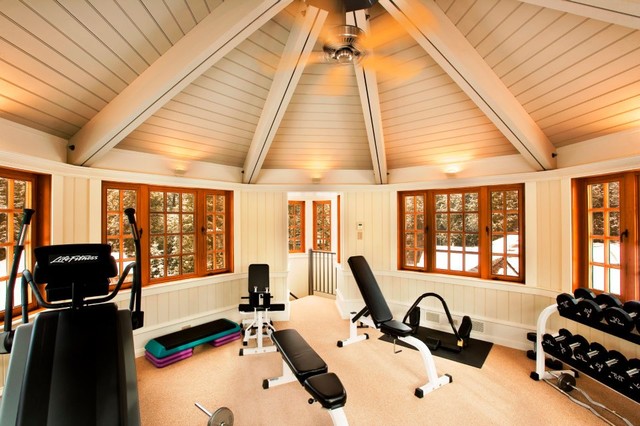 Home Gym - Contemporain - Salle de Sport - Dallas - par CWI Design ...