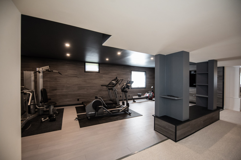 Home Gym Renovation - Traditional - Home Gym - Philadelphia - by J ...