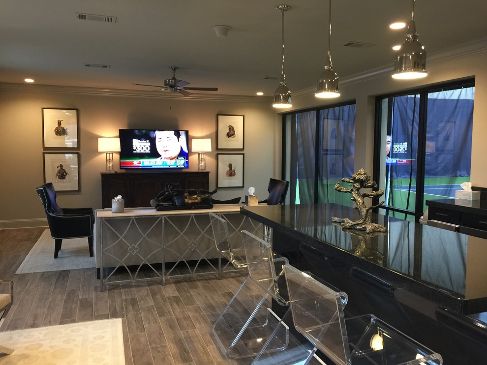 Little Rock Indoor Tennis Court Lobby - Home Gym - Little Rock - by ...