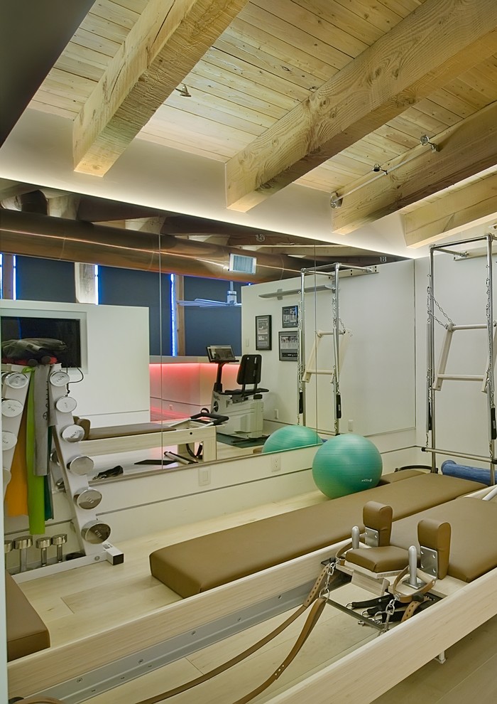 Lodo Loft - Modern - Home Gym - Denver - by 186 Lighting Design Group ...