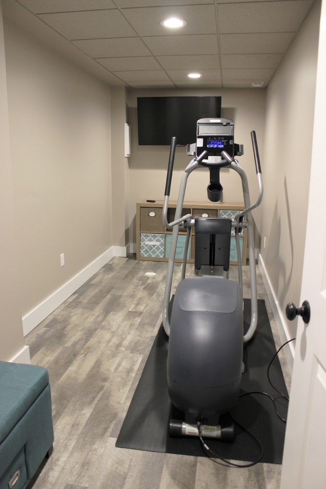 Lower Level Remodel With Home Bar, Spa-like Suite, Craft Room , and ...