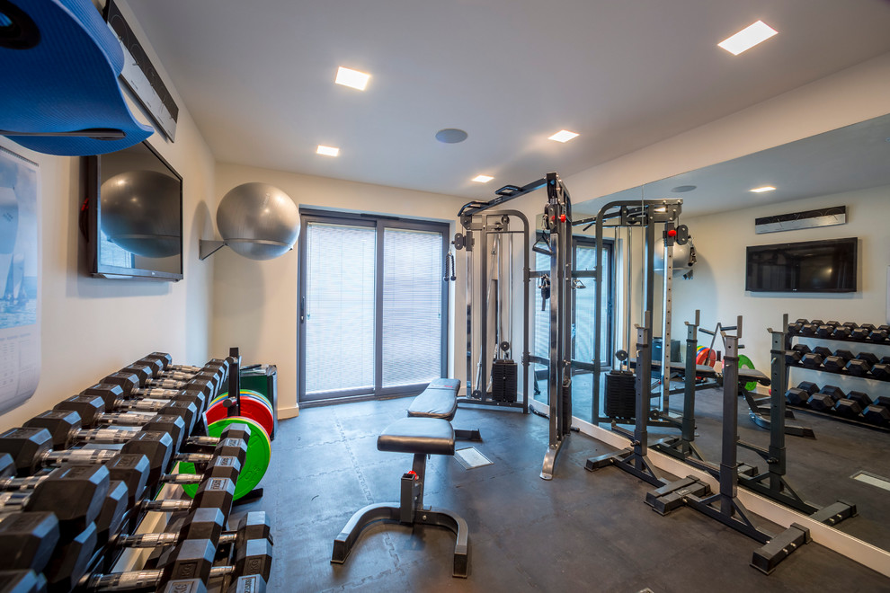Riverside - Modern - Home Gym - London - by Inspired Dwellings | Houzz