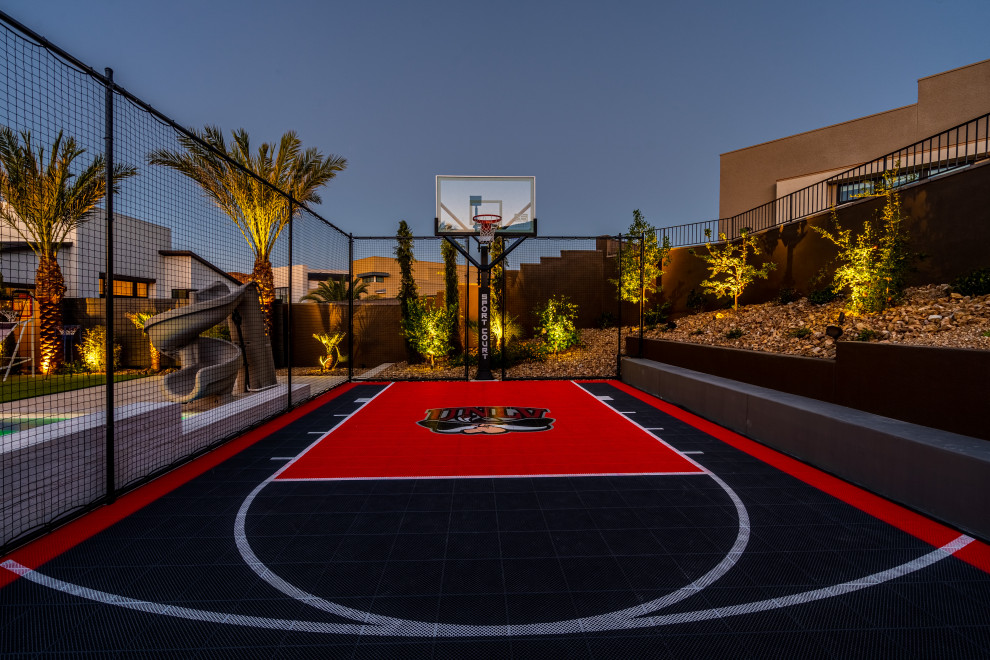 Sky Pointe - Home Gym - Las Vegas - by Taylormade Landscapes, LLC | Houzz