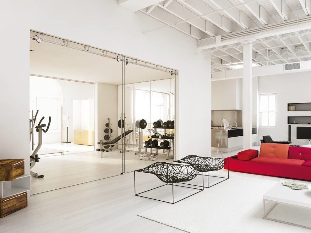 Specialty Doors - Contemporary - Home Gym - Los Angeles - by Specialty ...