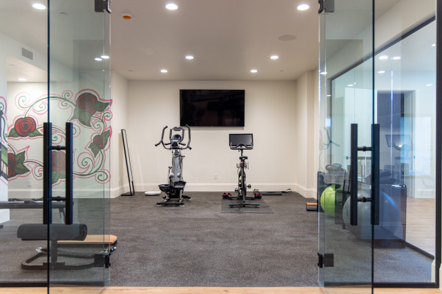 The Baccarat - Home Gym - Salt Lake City - by Raykon Construction ...