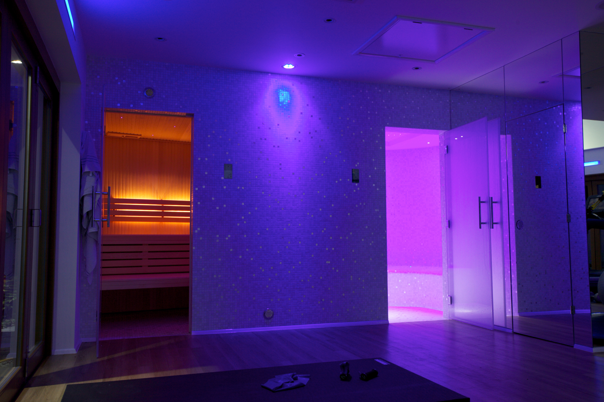 Purple Home Gym Ideas