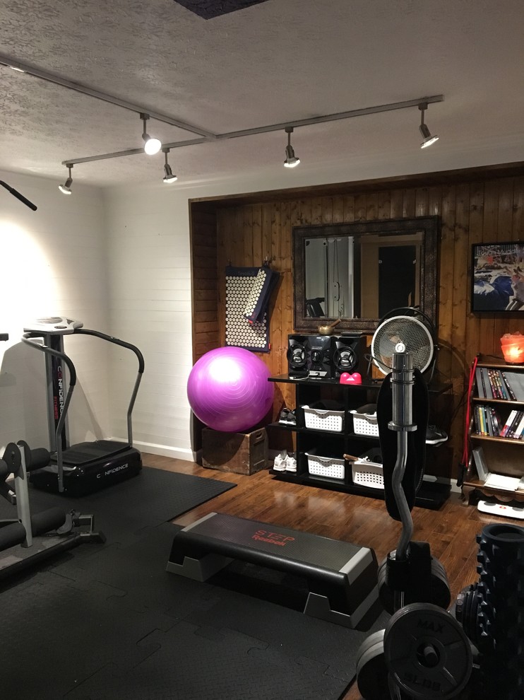 Various spaces - Rustic - Home Gym - Columbus | Houzz