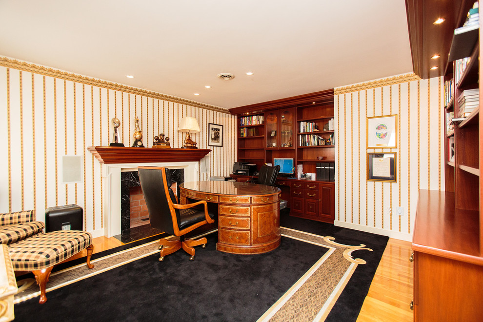 57 Laurel Road, Weston, MA 02493 - Traditional - Home Office - Boston ...