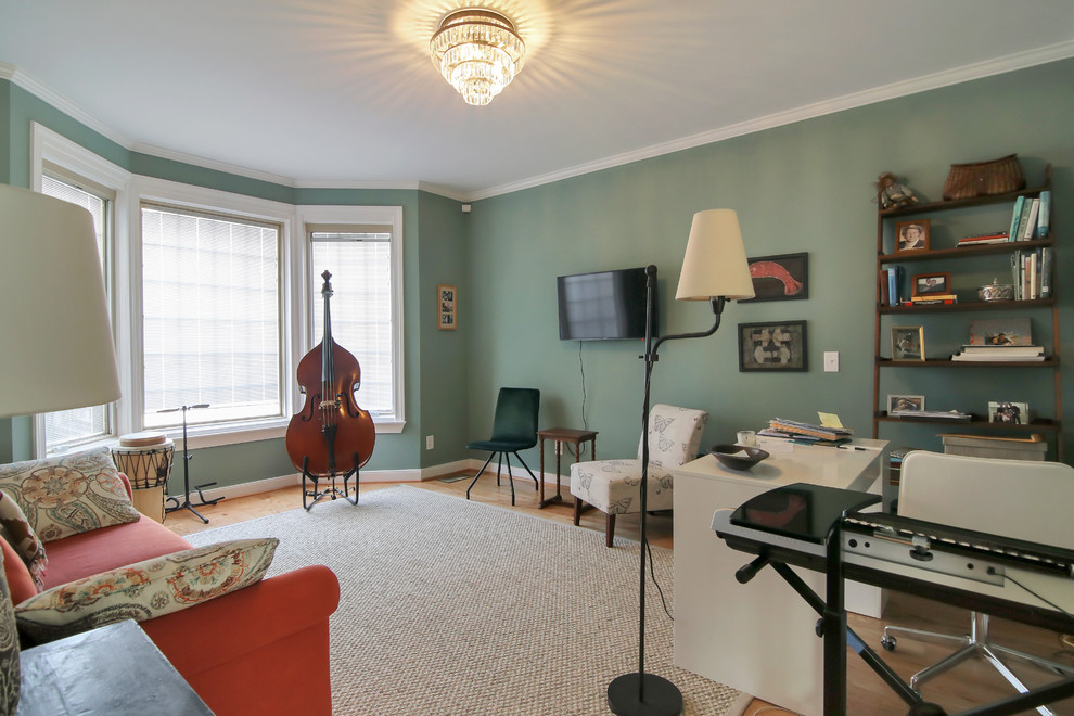 "AFTER PHOTO" Before and After Paint Project - Home Office - Nashville ...