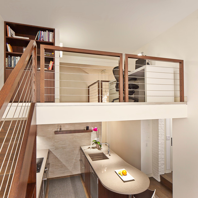 Albert Building Loft Apartment - Contemporary - Home Office - New York ...