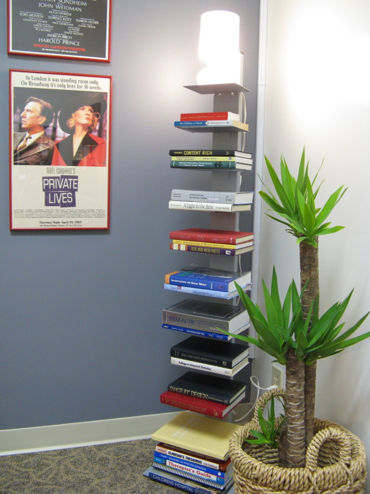 Array Spine Bookcase and Broadway Posters - Modern - Home Office - Los ...