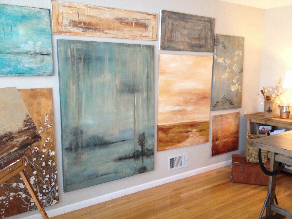 Art studio / Office-- Rustic Modern - Rustic - Home Office - New York ...