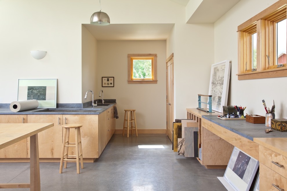 Art Studio - Rustic - Home Office - Other - by StoneHorse Design, Inc.