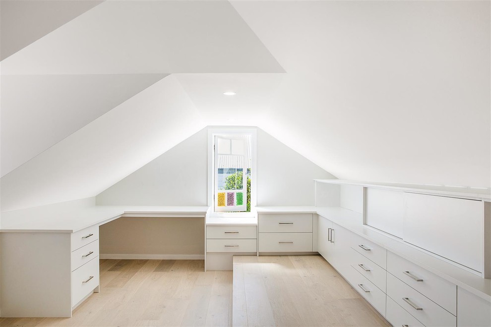 Attic Conversion To Home Office - Modern - Home Office - Vancouver - by ...